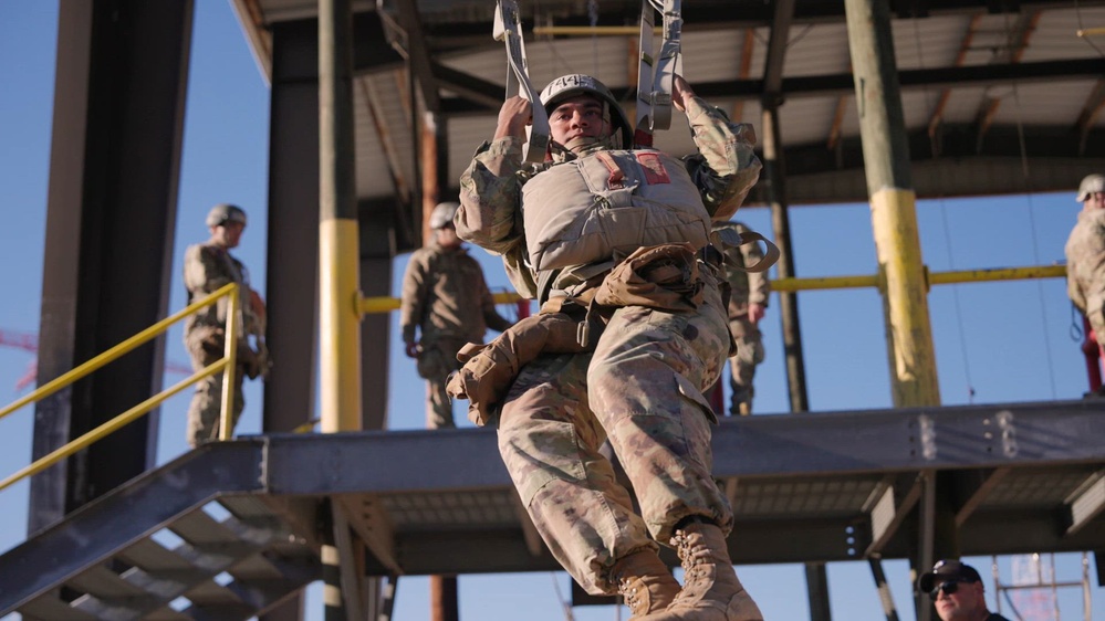 DVIDS - Video - Basic Airborne Course - ISLT & Aircraft exit training