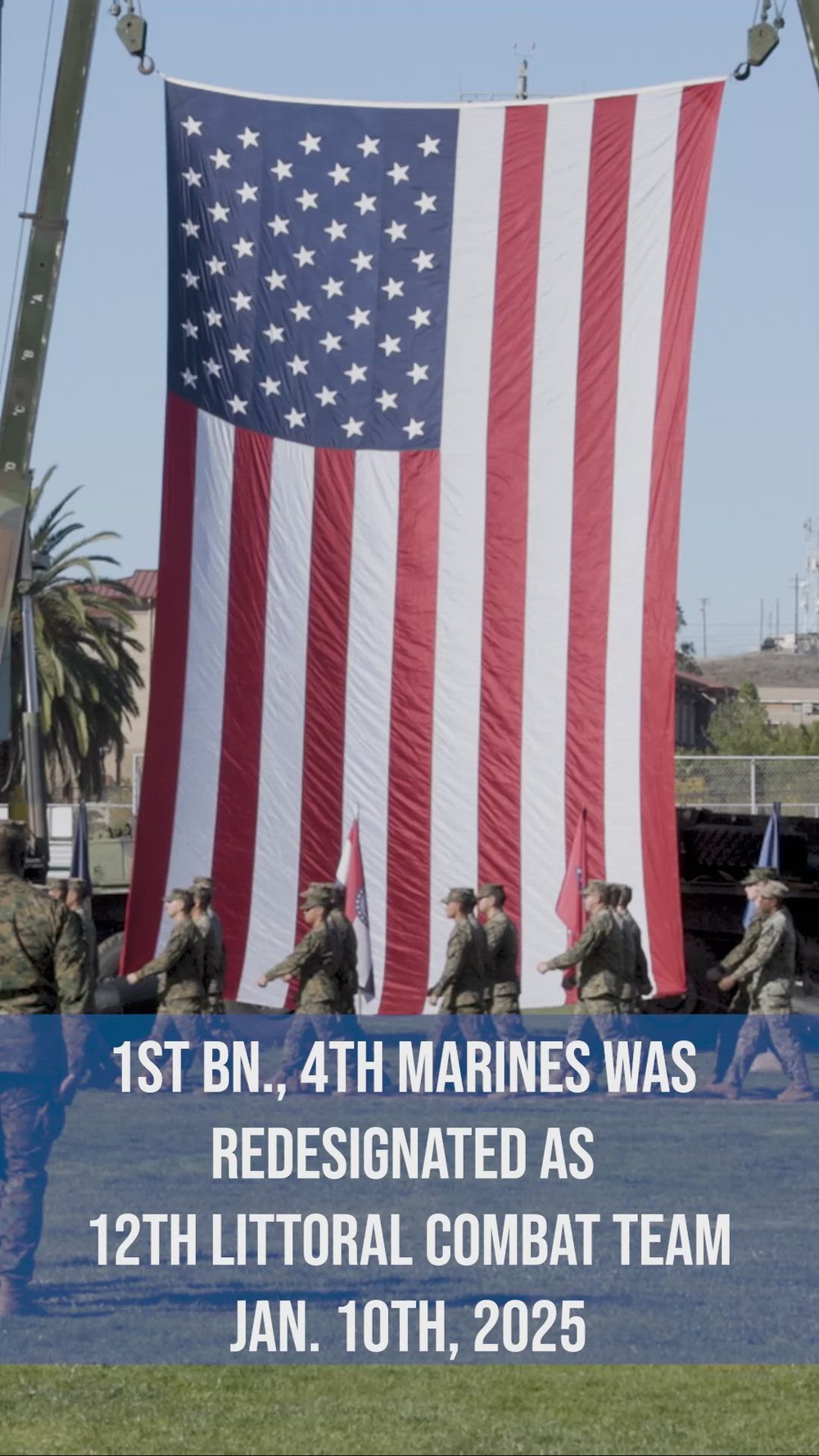 DVIDS - Video - Reel: 1st Bn., 4th Marines redesignates to 12th ...