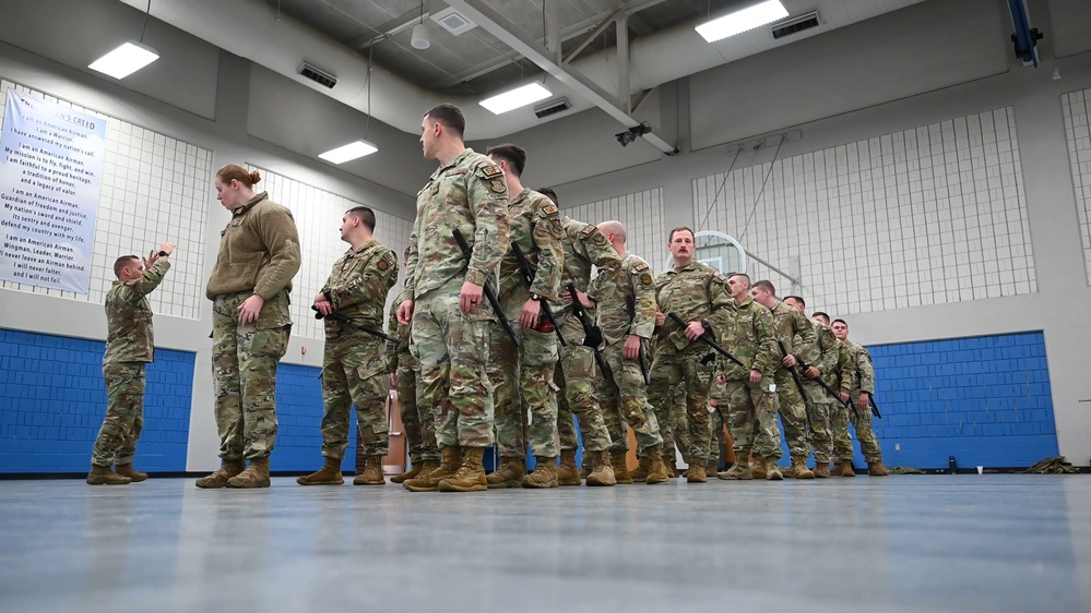 DVIDS - Video - 134th Security Forces Crowd Control Training