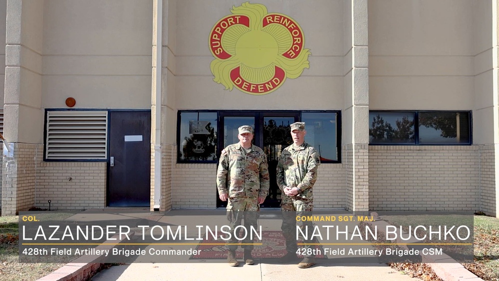 DVIDS - Video - Welcome to the 428th Field Artillery Brigade