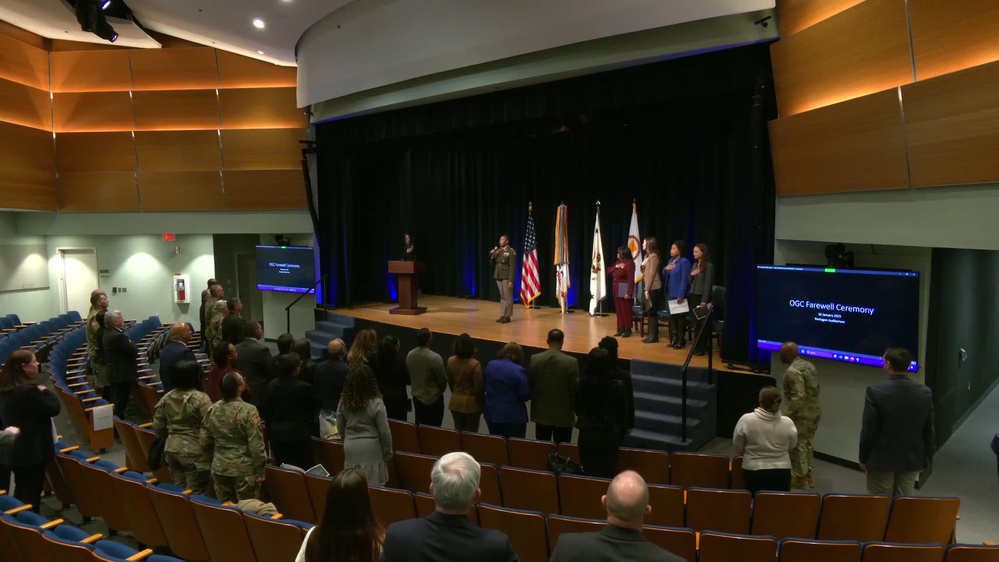 DVIDS - Video - OGC Farewell Awards Ceremony