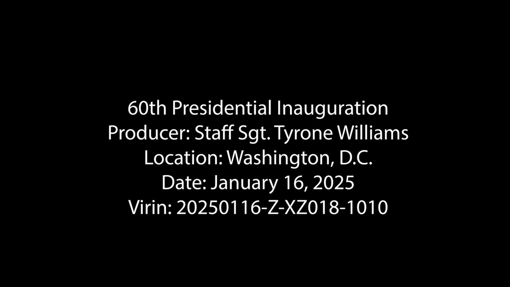 DVIDS - Video - Service Members Conduct Joint Reception, Staging ...