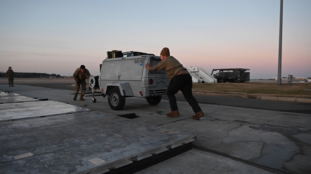 DVIDS - Video - Combat Readiness Inspection: Palletizing and snow removal