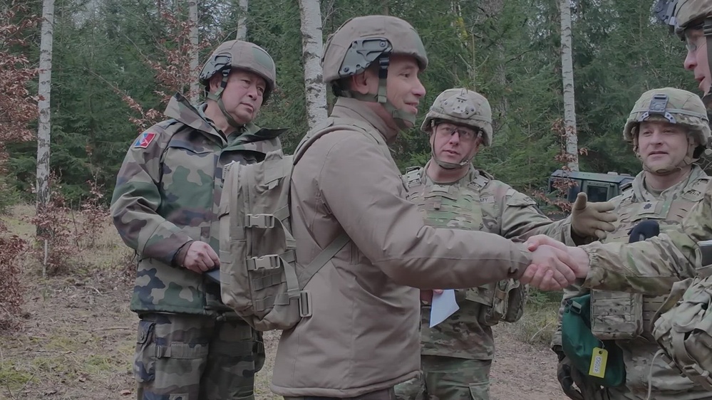 DVIDS - Video - French Army Brig. Gen. Marc Galan visits 41st FAB ...