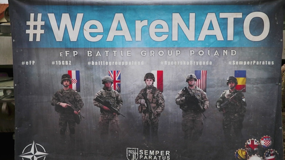 DVIDS - Video - NATO Multinational Battle Group Poland Holds Transfer ...