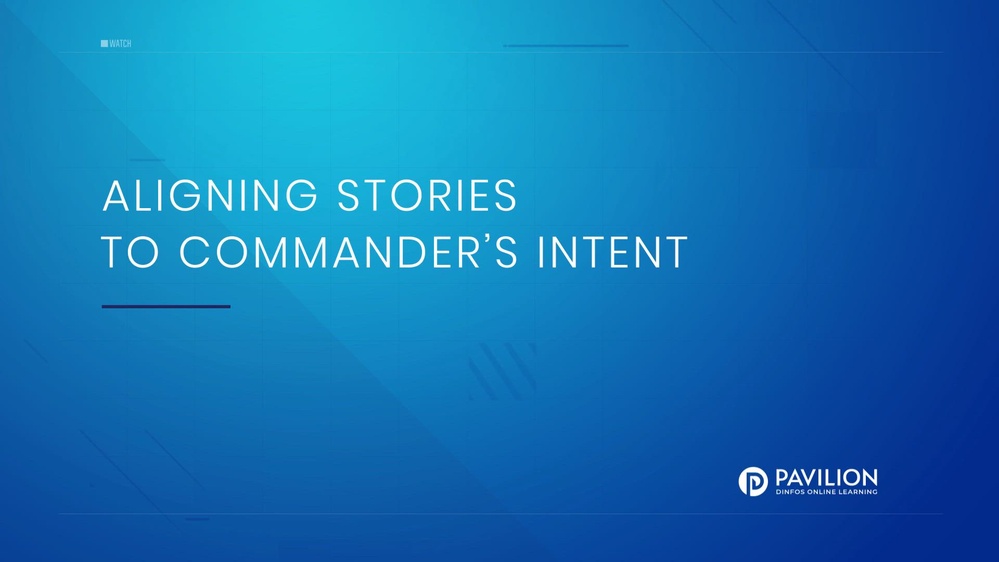 DVIDS - Video - Aligning Stories to Commander's Intent