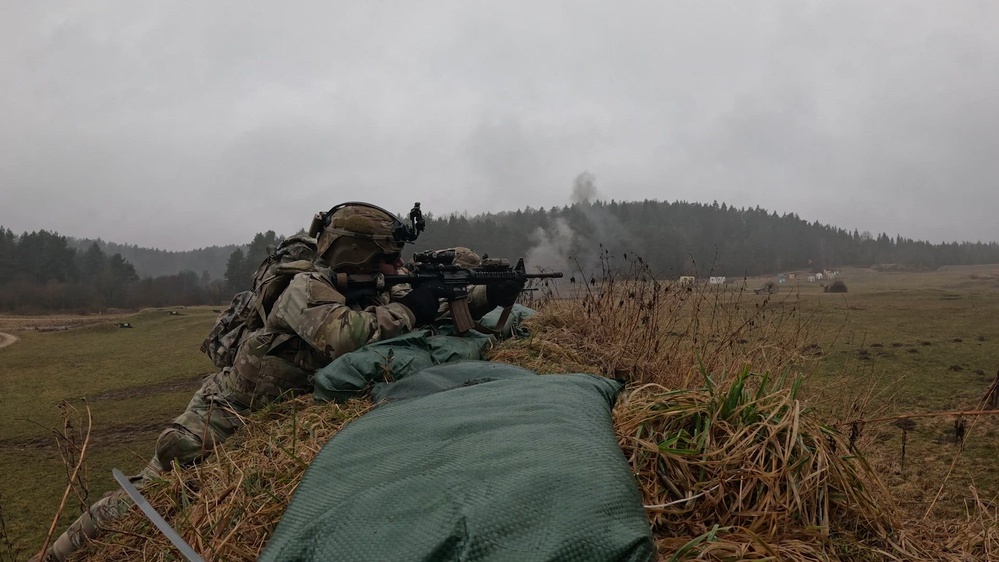 DVIDS - Video - Ghost Troop, 2nd Squadron, 2nd Cavalry Regiment execute ...
