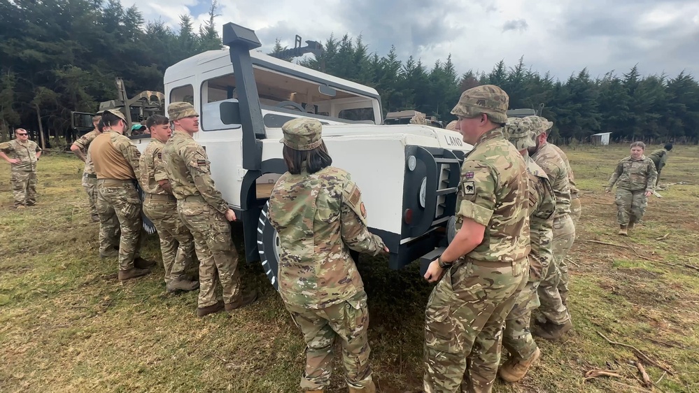 DVIDS - Video - B-Roll: US, British armed forces establish field ...