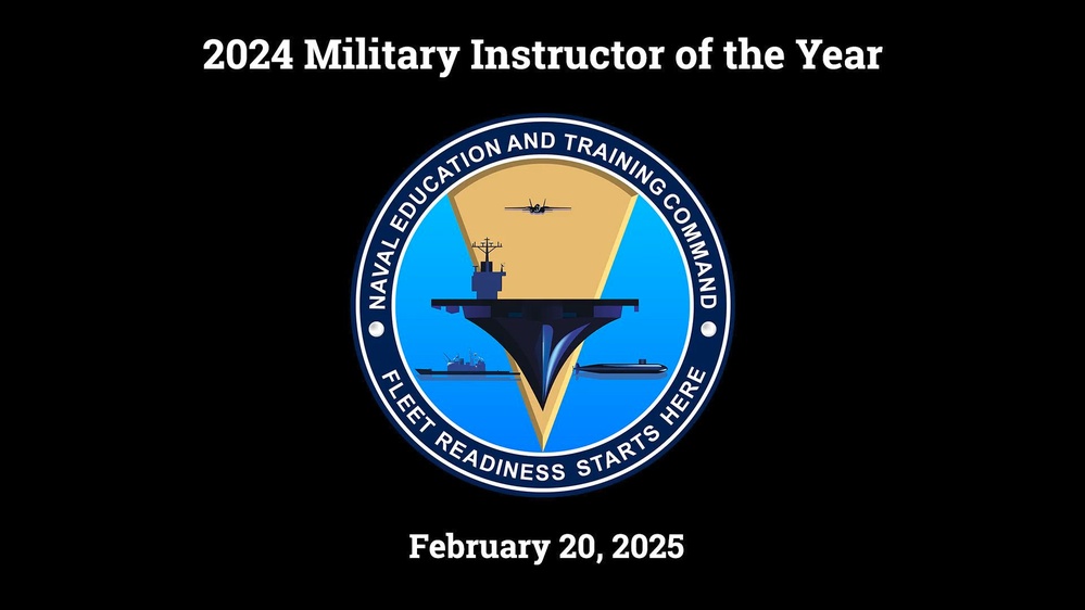 DVIDS - Video - NETC 2024 Military Instructor of the Year