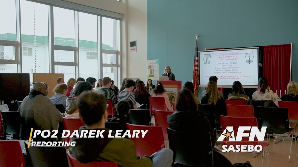 DVIDS - Video - NHS Induction Ceremony