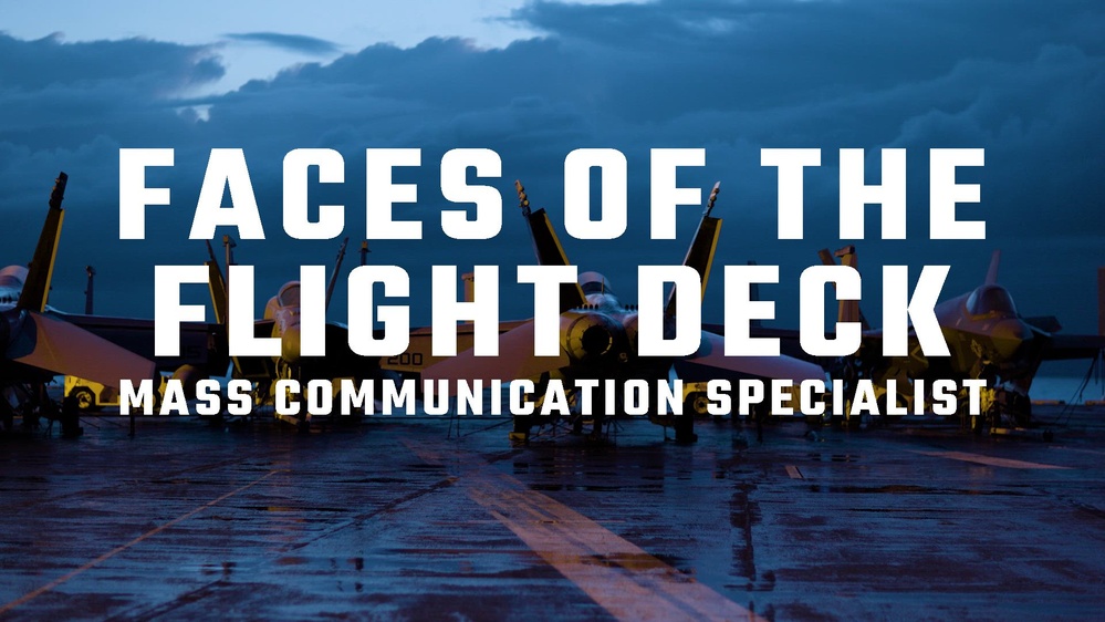 DVIDS - Video - Mass Communication Specialist (Flight Deck Photographer ...