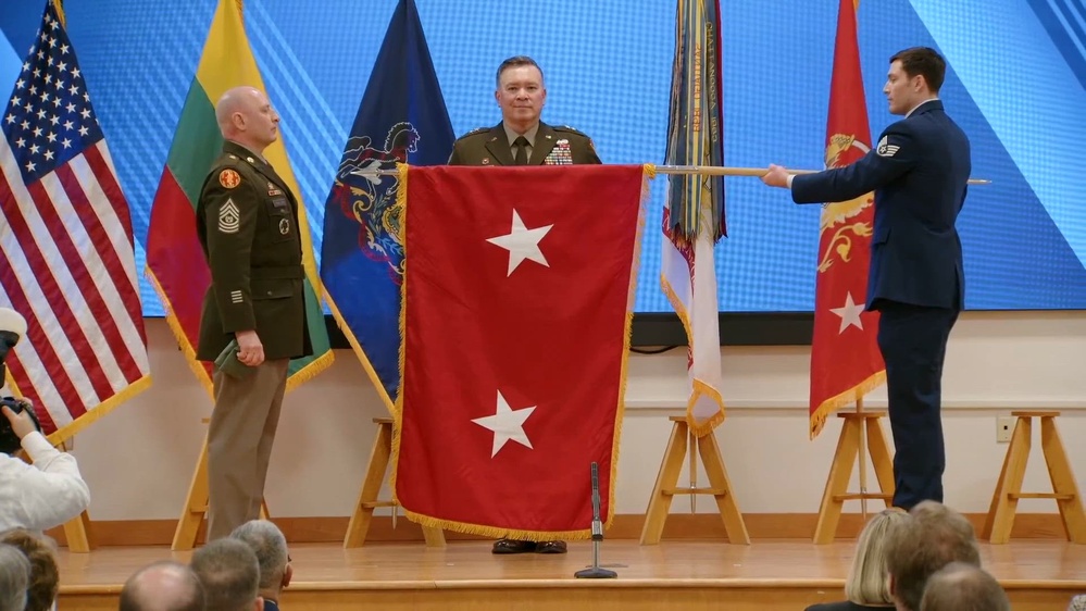 DVIDS - Video - Maj. Gen. John Pippy promotion, oath of office, and ...