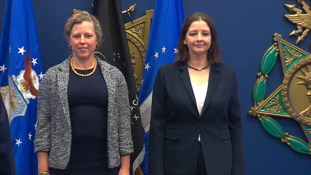 DVIDS - Video - Promotion of Ms. Chris Parrett