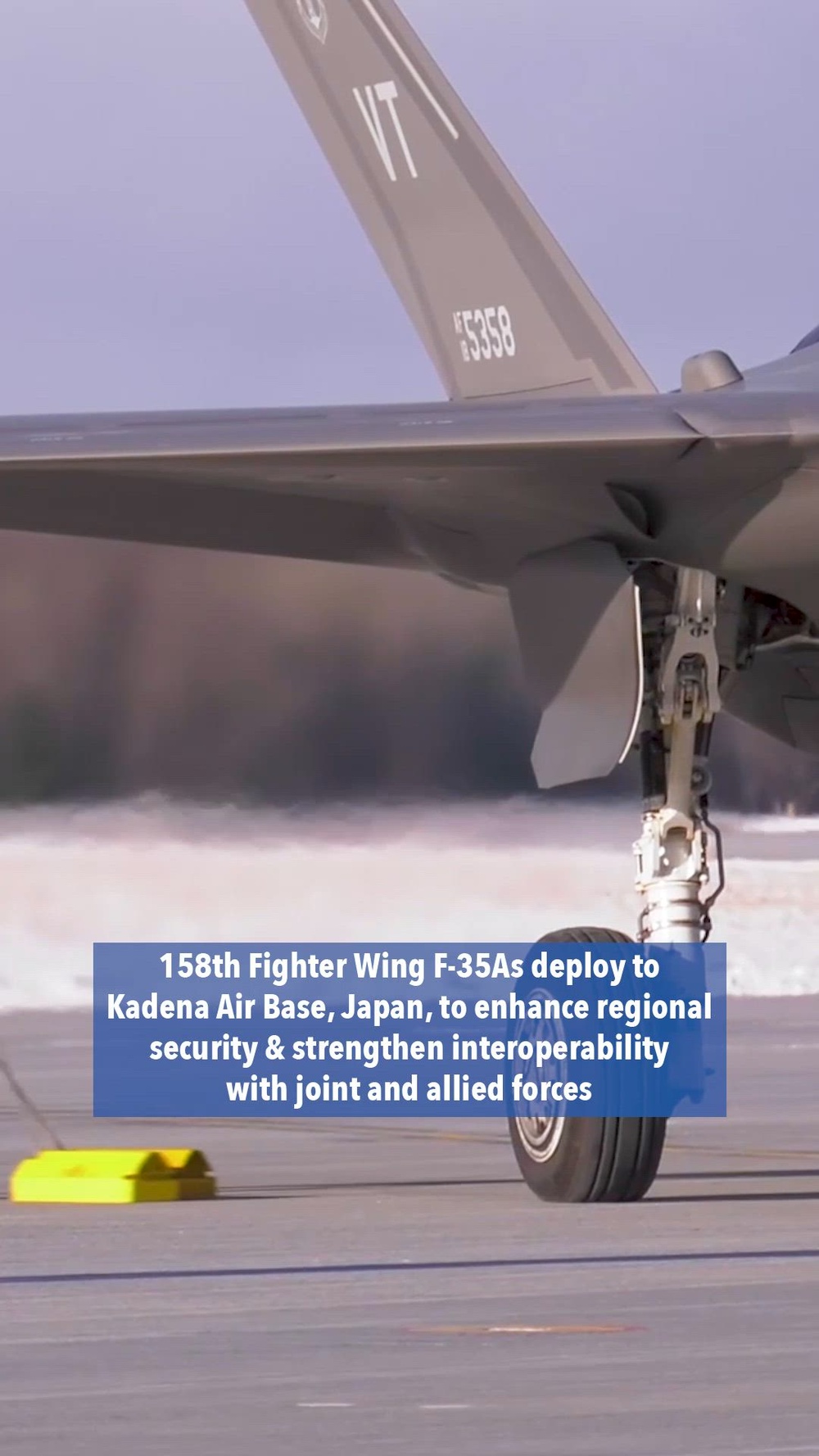 DVIDS - Video - Vermont Air National Guard's 158th Fighter Wing F-35As deploy to Kadena Air Base ...