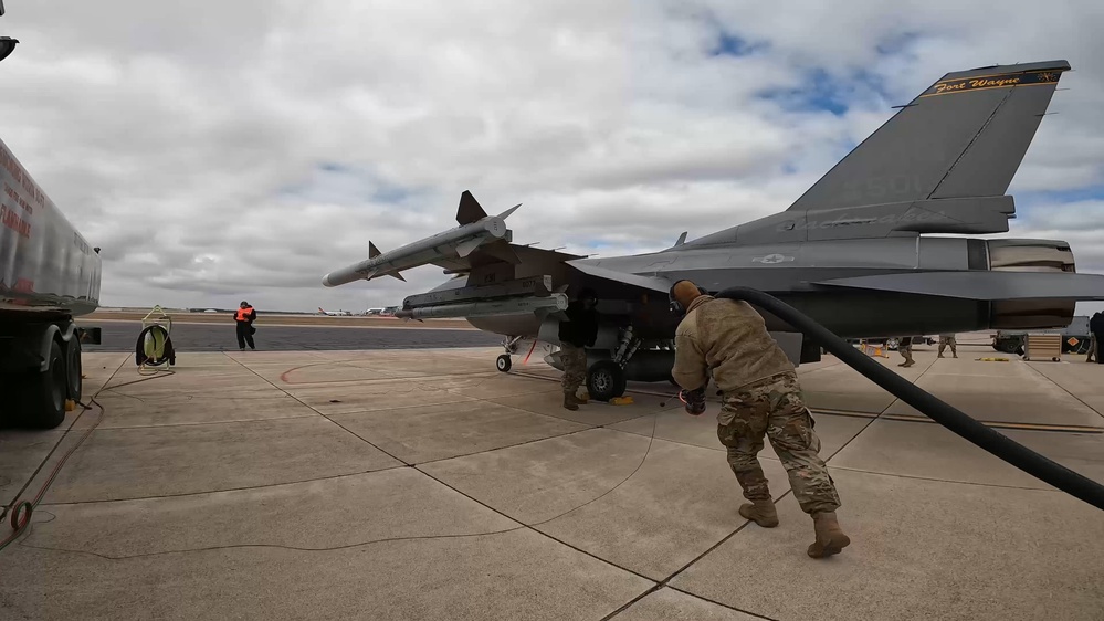 DVIDS - Video - First-person view of a hot pit refueling