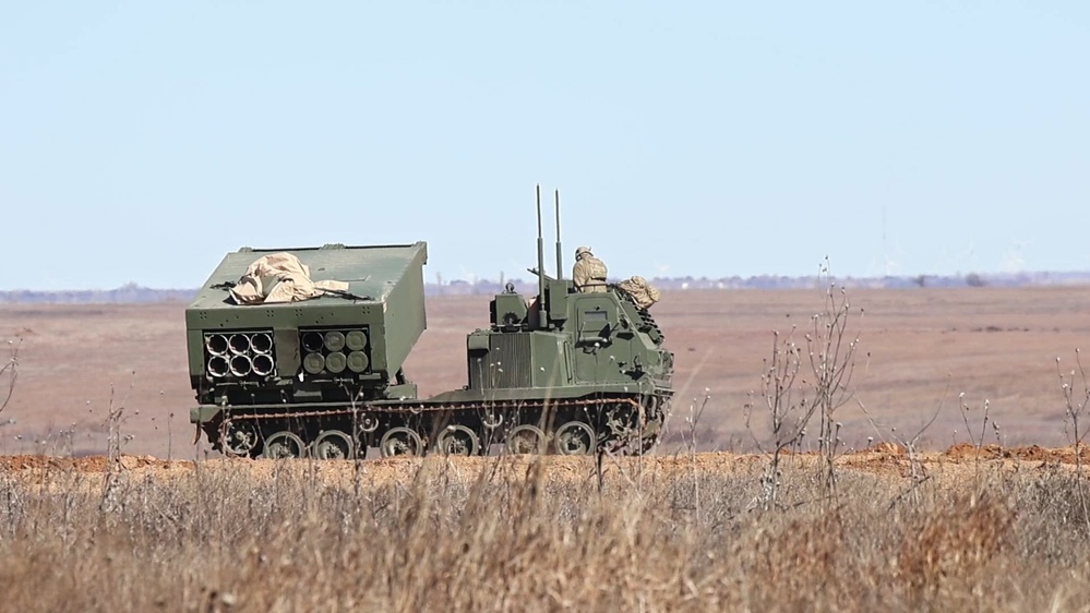 DVIDS - Video - 2-18th FAR MLRS Live Fire