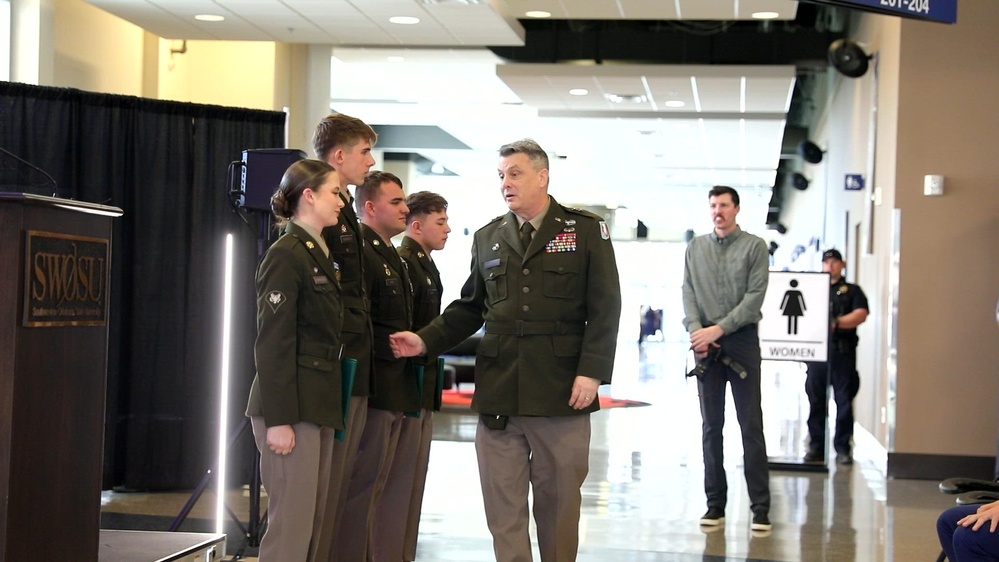 DVIDS - Video - SWOSU GOLD Soldiers and student honored for saving ...