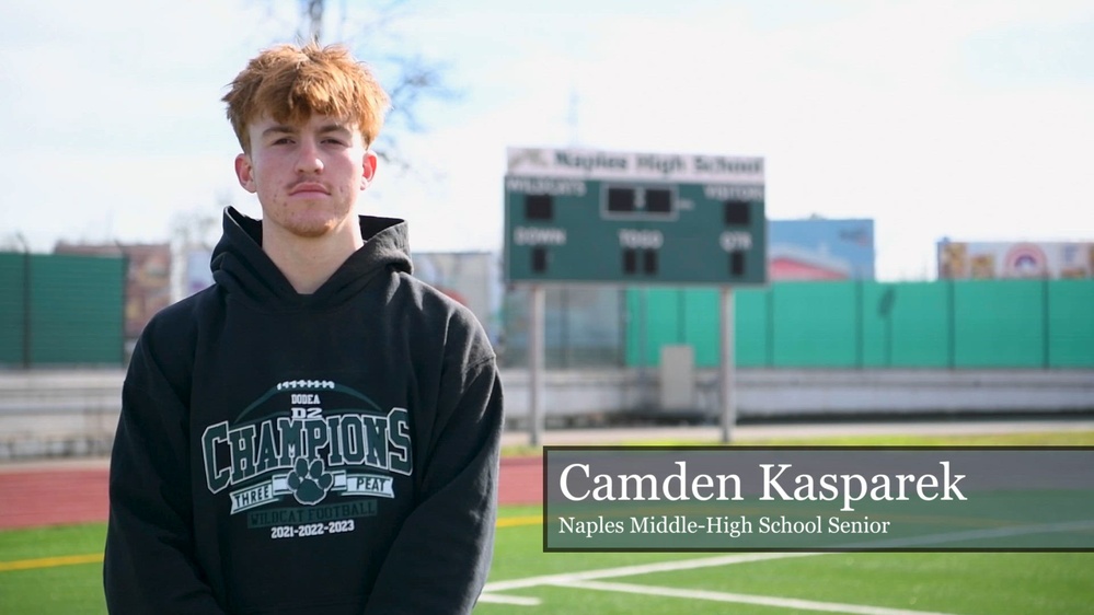 DVIDS - Video - AFN Naples Video - Camden Kasparek Naples Middle-High ...