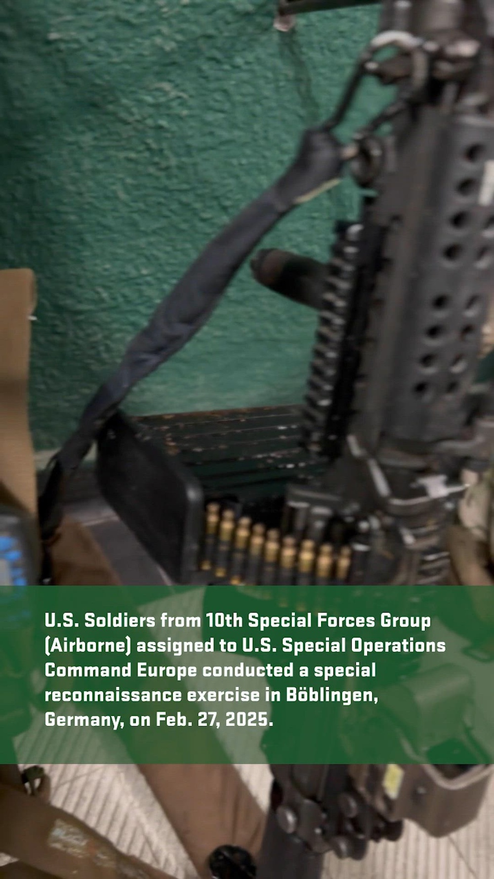 DVIDS - Video - U.S. Special Operations Command Europe conducted a ...