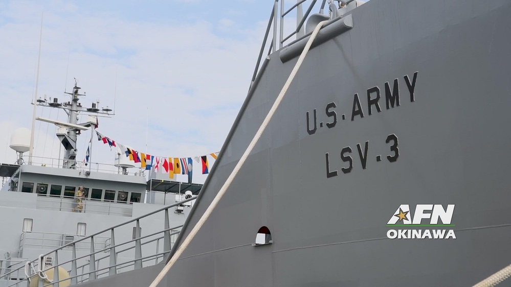 DVIDS - Video - US Army bring LSV-3 watercraft to Okinawa