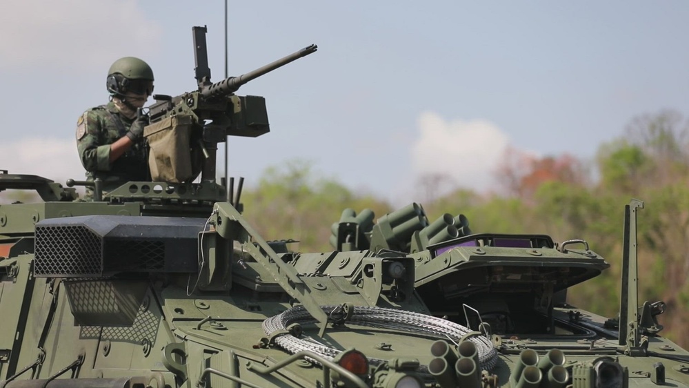 DVIDS - Video - US Army and Royal Thai Army Soldiers Conduct Stryker ...