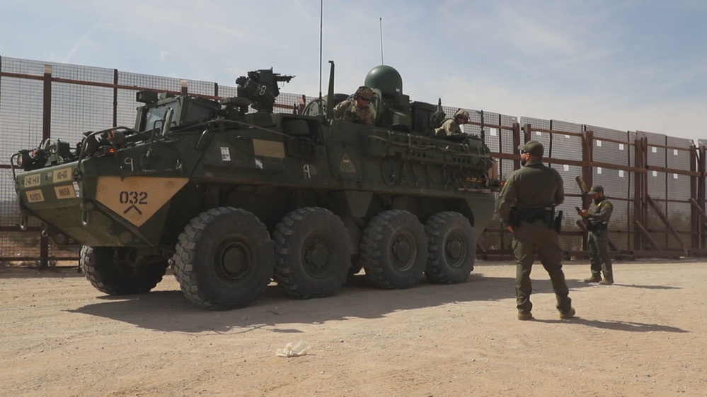 DVIDS - Video - 2nd Stryker Brigade supports southern border mission