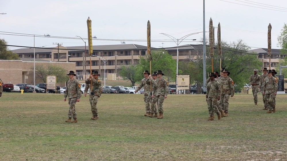 DVIDS - Video - 1st Cavalry Division Color Uncasing Ceremony B-Roll Package
