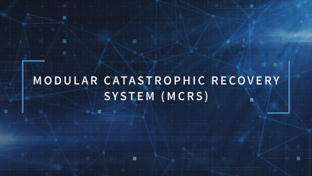 DVIDS - Video - Modular Catastrophic Recovery System (MCRS) - Fifth ...