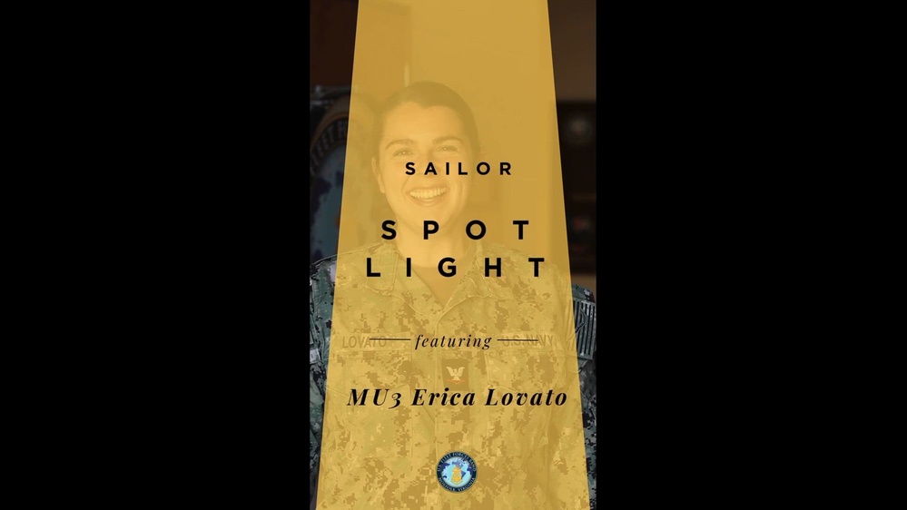 DVIDS - Video - Sailor Spotlight: MU3 Erica Lovato