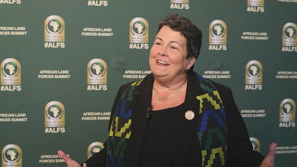 DVIDS - Video - Interview: Ambassador Virginia Palmer speaks about the ...