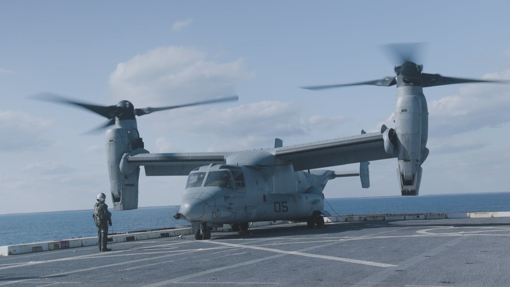DVIDS - Video - 22nd MEU | VMM-263 (REIN) Conducts MV-22B Operations ...