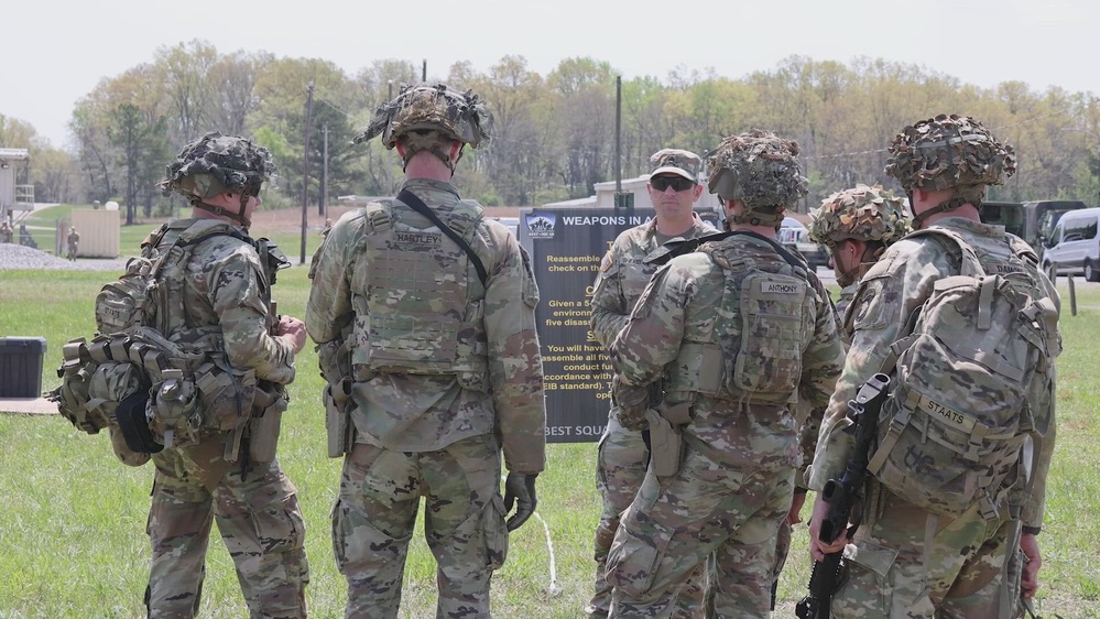 DVIDS - Video - XVIII ABC Best Squad Competition 25: Weapons in a Box