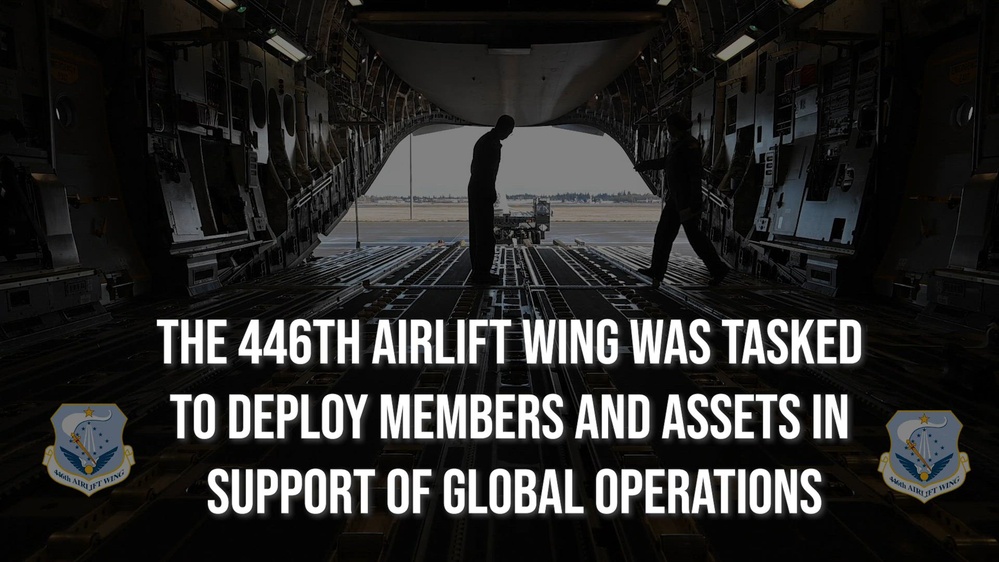 DVIDS - Video - 446th Airlift Wing rapidly deploys across the globe