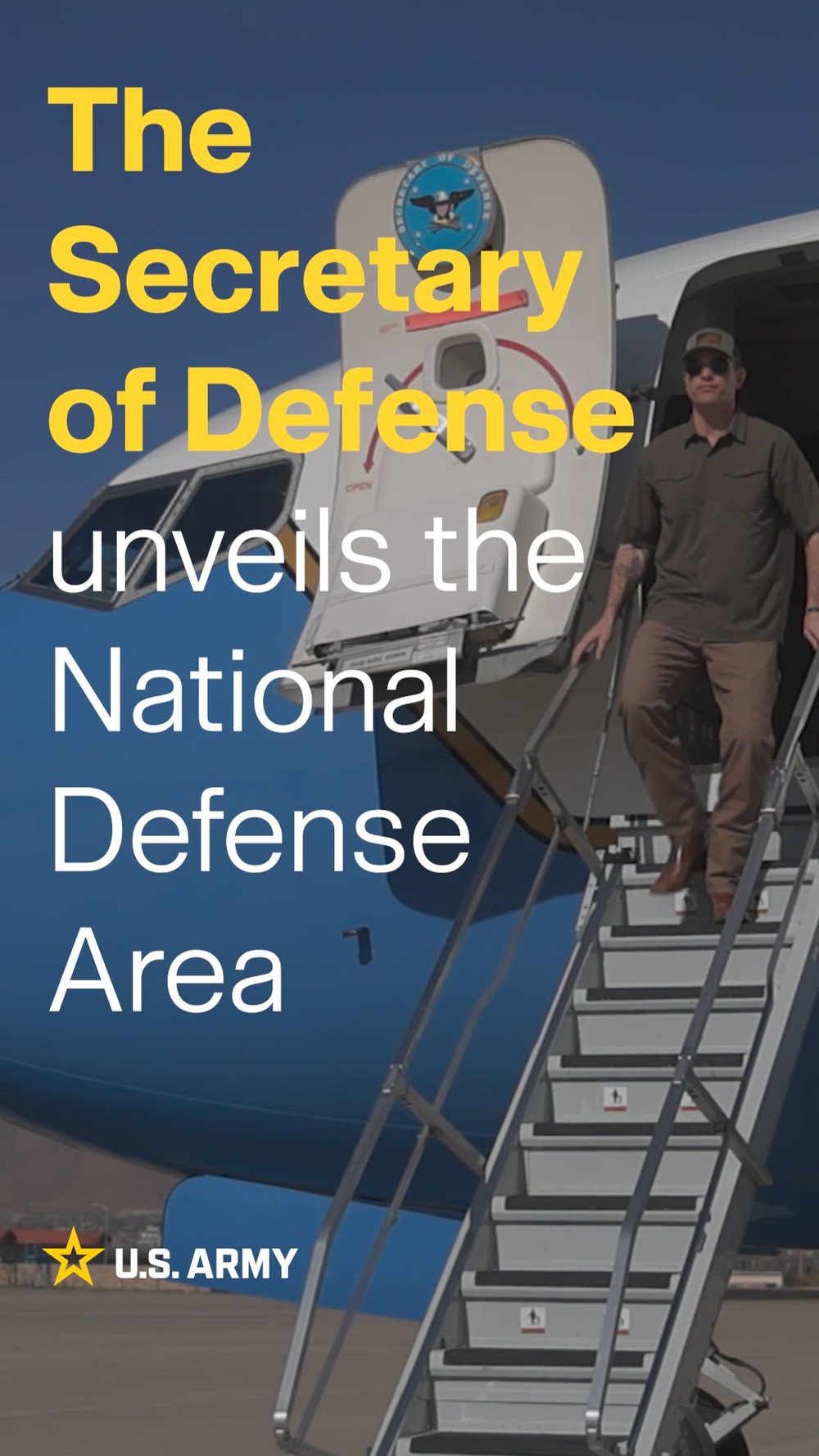 DVIDS - Video - Secretary of Defense unveils the National Defense Area REEL