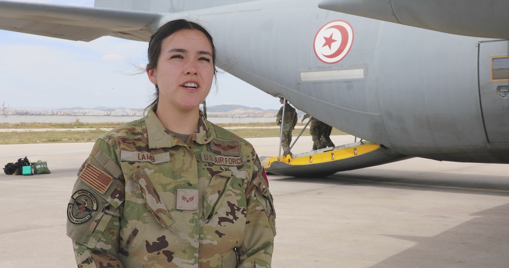 DVIDS - Video - Interview: US Air Force Senior Airman Breanna Lamb discusses US, Tunisian Armed ...