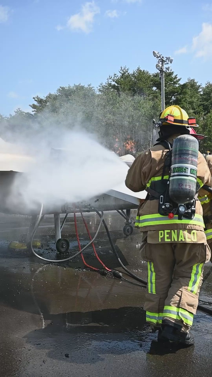 35 CES Firefighters: F-16 Fire Trainer > 505th Command and Control Wing ...