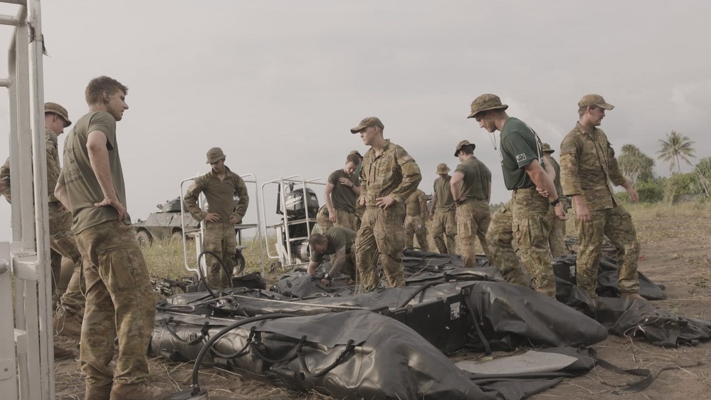 DVIDS - Video - B-Roll: Balikatan 25: Australian Army Soldiers with 5th ...