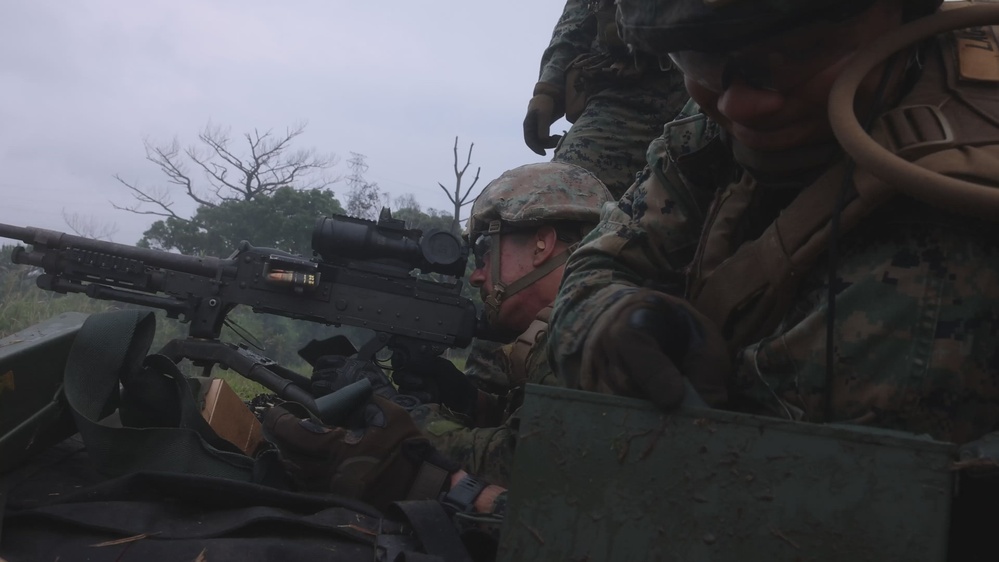 DVIDS - Video - Ryukyu Hammer | M240 B Machine Gun Live-Fire Range