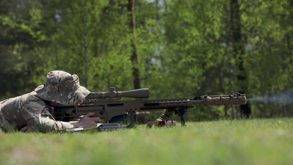 DVIDS - Video - 3rd Squadron, 2nd Cavalry Regiment snipers train on ...