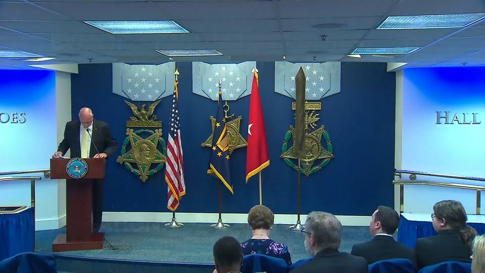 DVIDS - Video - Paul Schaefer SES Induction Ceremony