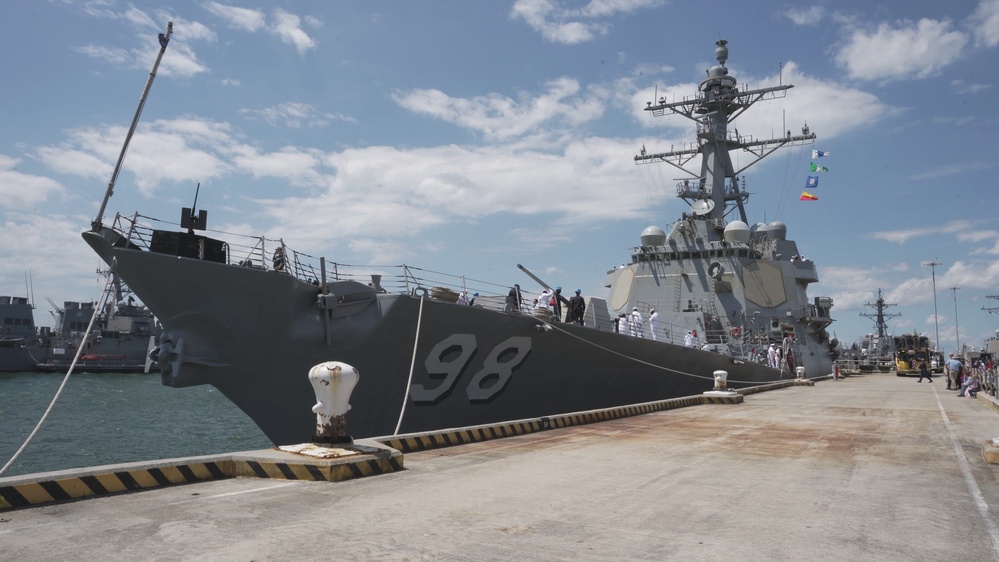 DVIDS - Video - USS Forrest Sherman departs for deployment