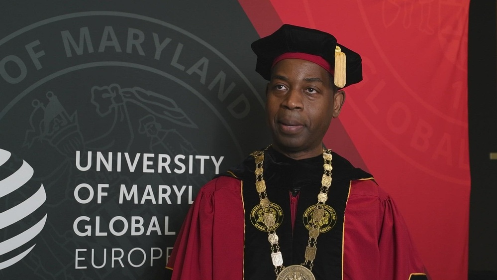 DVIDS - Video - Interview: Gregory Fowler speaks about UMGC Graduation