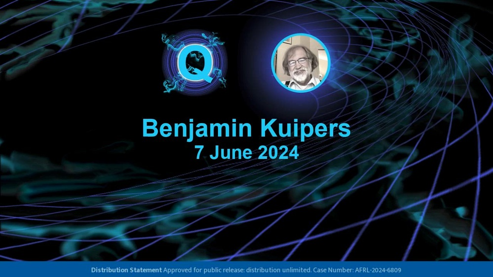 DVIDS - Video - QuEST (2024-06-07) Benjamin Kuipers - Drinking From the ...