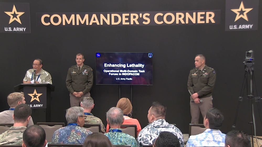 DVIDS - Video - Commander's Corner: Multi Domain Task Forces