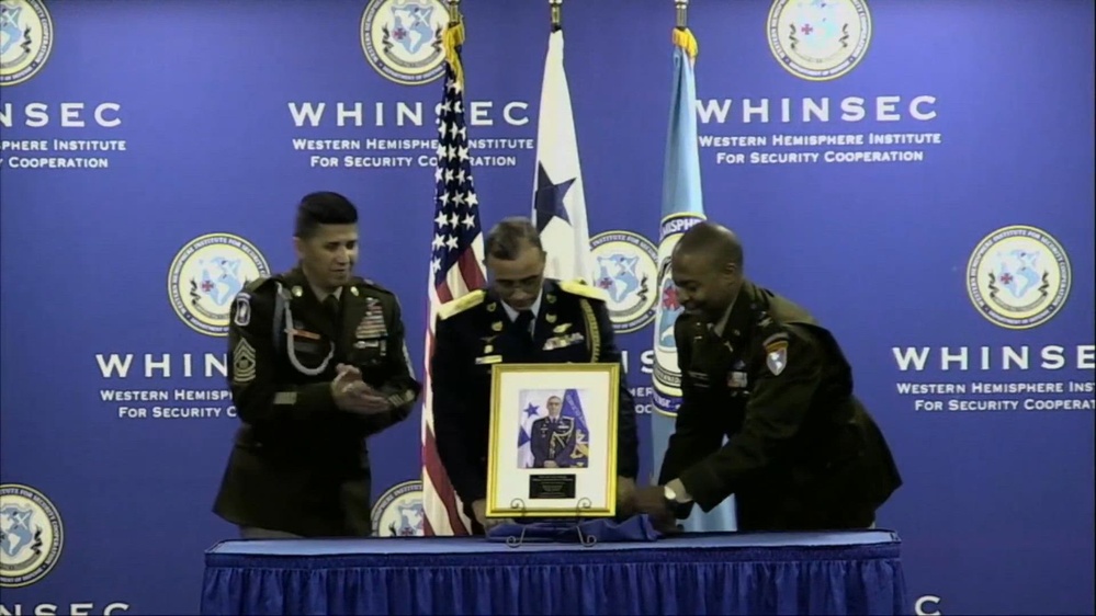 DVIDS - Video - WHINSEC Inducts its new Hall of Fame member.