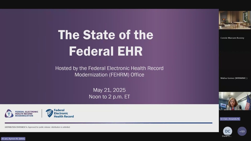 DVIDS - Video - May 2025 The State of the Federal EHR