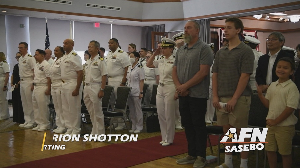 DVIDS - Video - NMRTU Sasebo Change of Command 2025