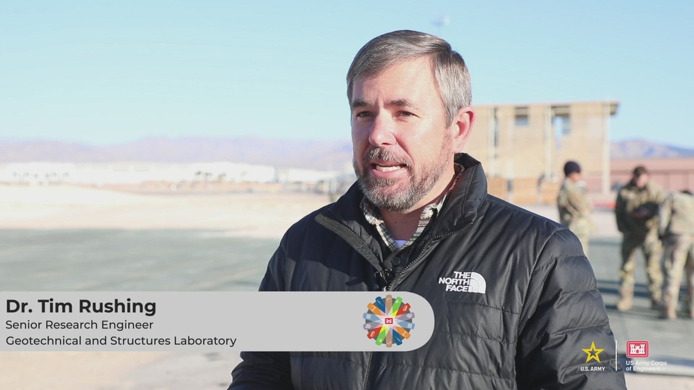 DVIDS - Video - ERDC-GSL Test New Lightweight Airfield Matting System