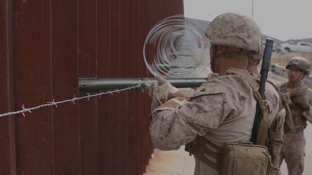 DVIDS - Video - U.S. Marines with Task Force Sapper repair section of ...