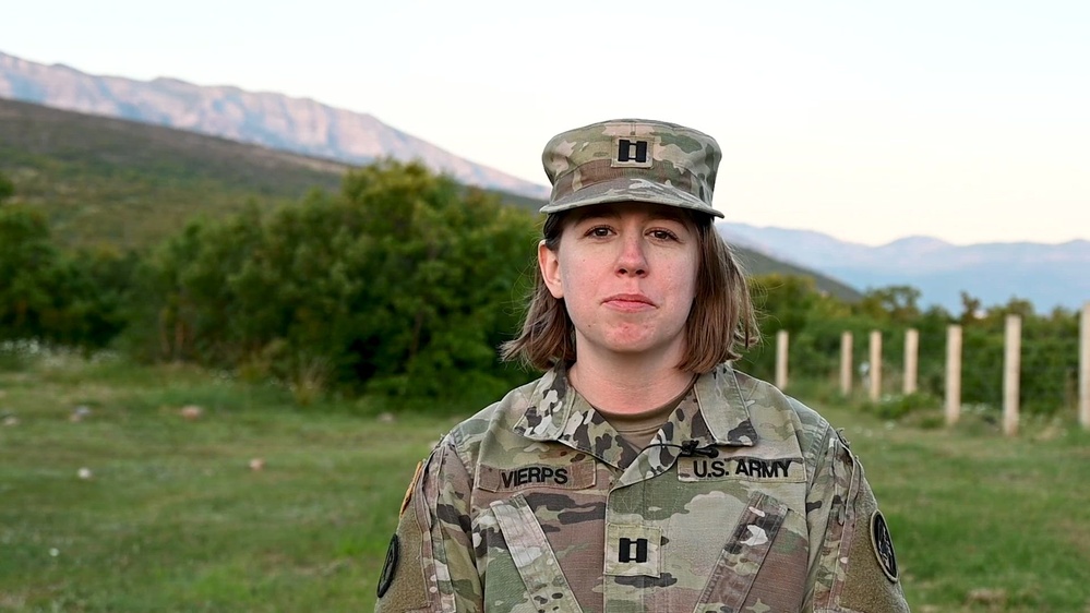 DVIDS - Video - Capt. Allison Vierps Army250 Shout-out